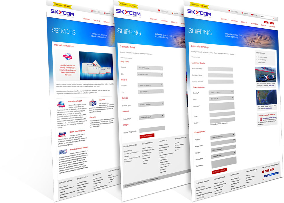 Skycom Express - SwipeTech Studio
